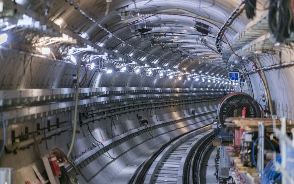 Making the Metro Tunnel explores construction through art