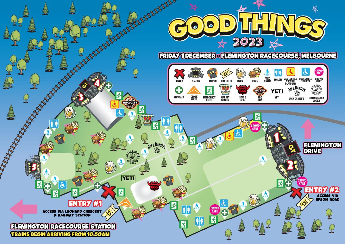 Good Things set times: The times and stages for every artist in 2023 ...
