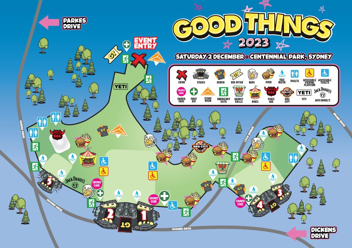 Good Things set times: The times and stages for every artist in 2023 ...