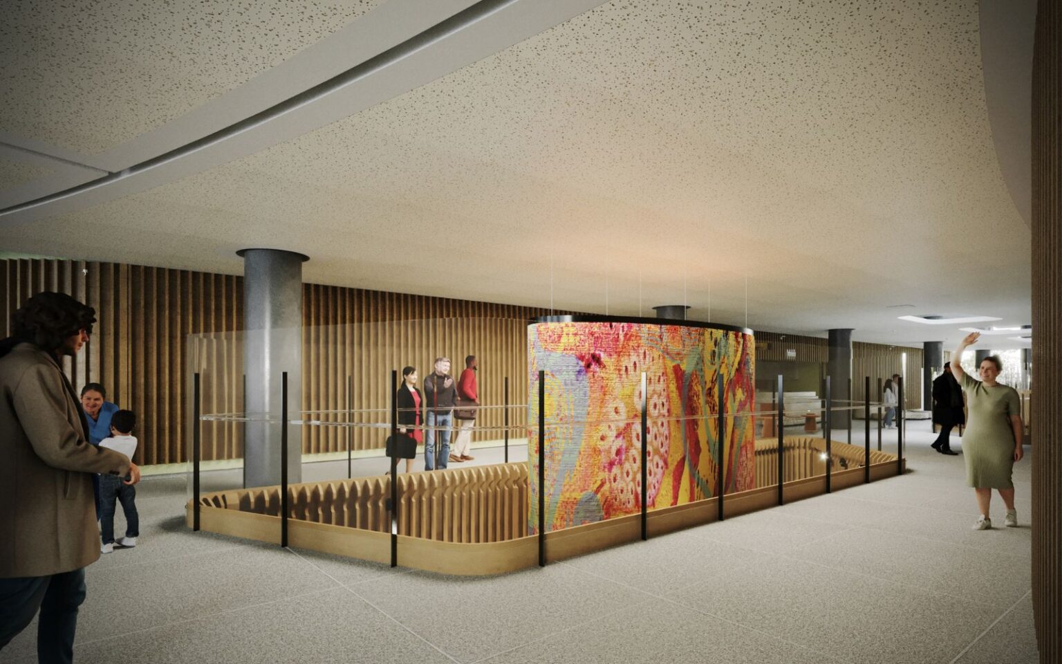 Australia's first ever 3D tapestry installation was just unveiled in ...