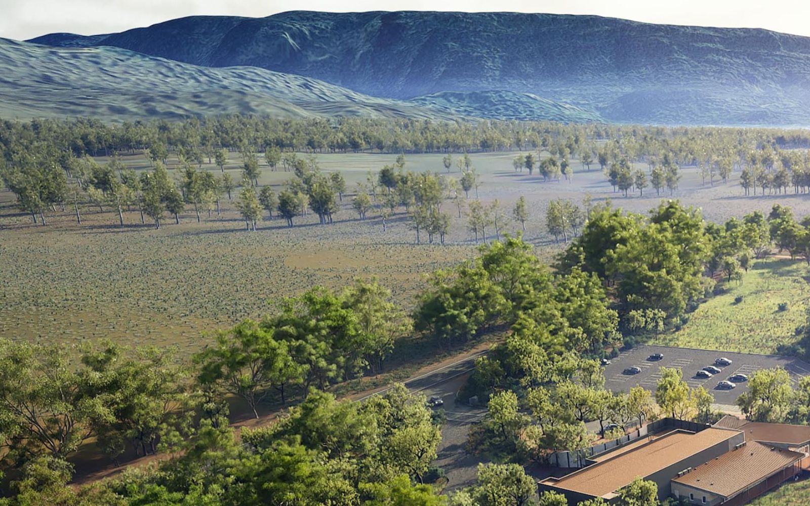 A groundbreaking new 16-hectare art precinct is opening this winter ...