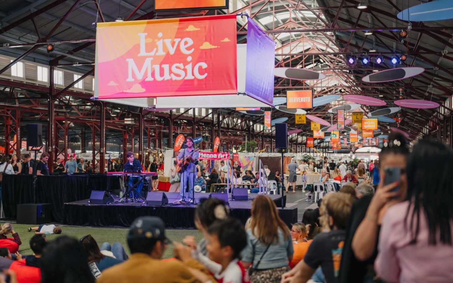From Oasis to Metallica, Queen Vic Market is throwing free tribute ...