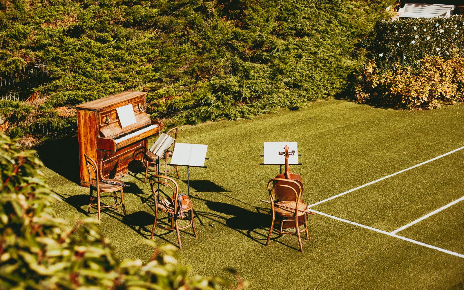 Melbourne gardens transform into outdoor sunset concert venue