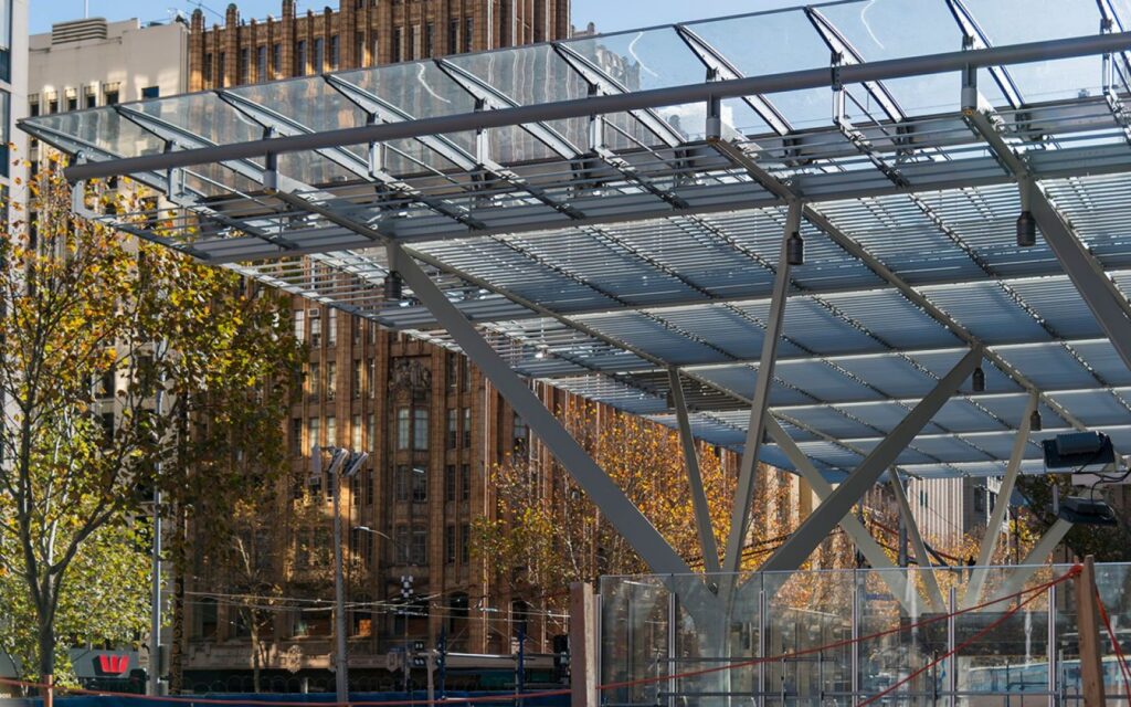 Metro Tunnel unveils second Town Hall Station entrance