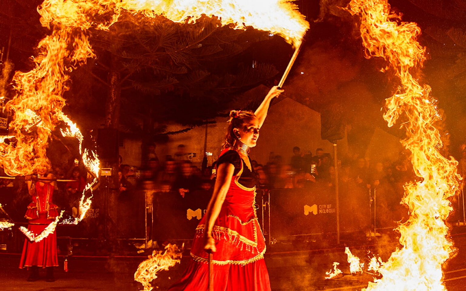 Firelight Festival returns to ignite Docklands with lasers, lights and ...