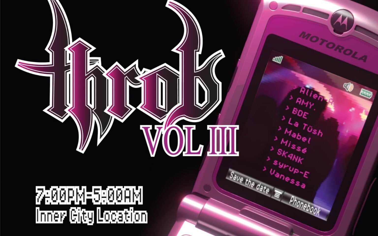 Throb: Vol. 3 - BYO Warehouse Party - Beat Magazine